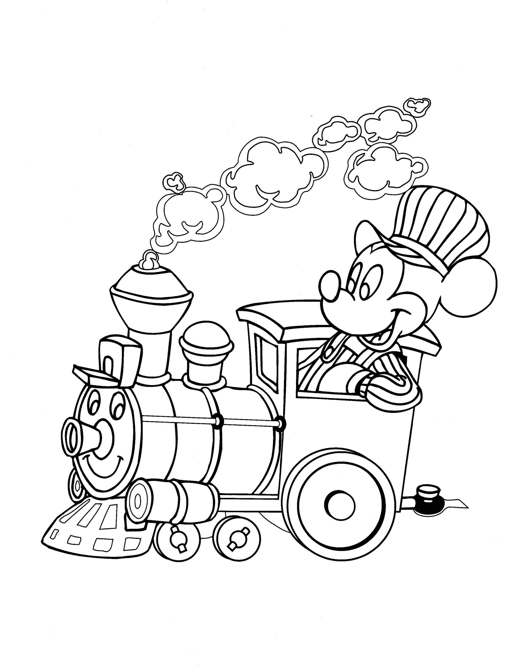 disney world map coloring page